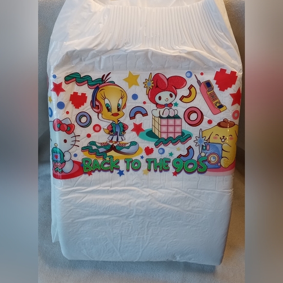 ABDL | Underwear & Socks | Back To The 9s Diaper Abdl Adult Disposable ...